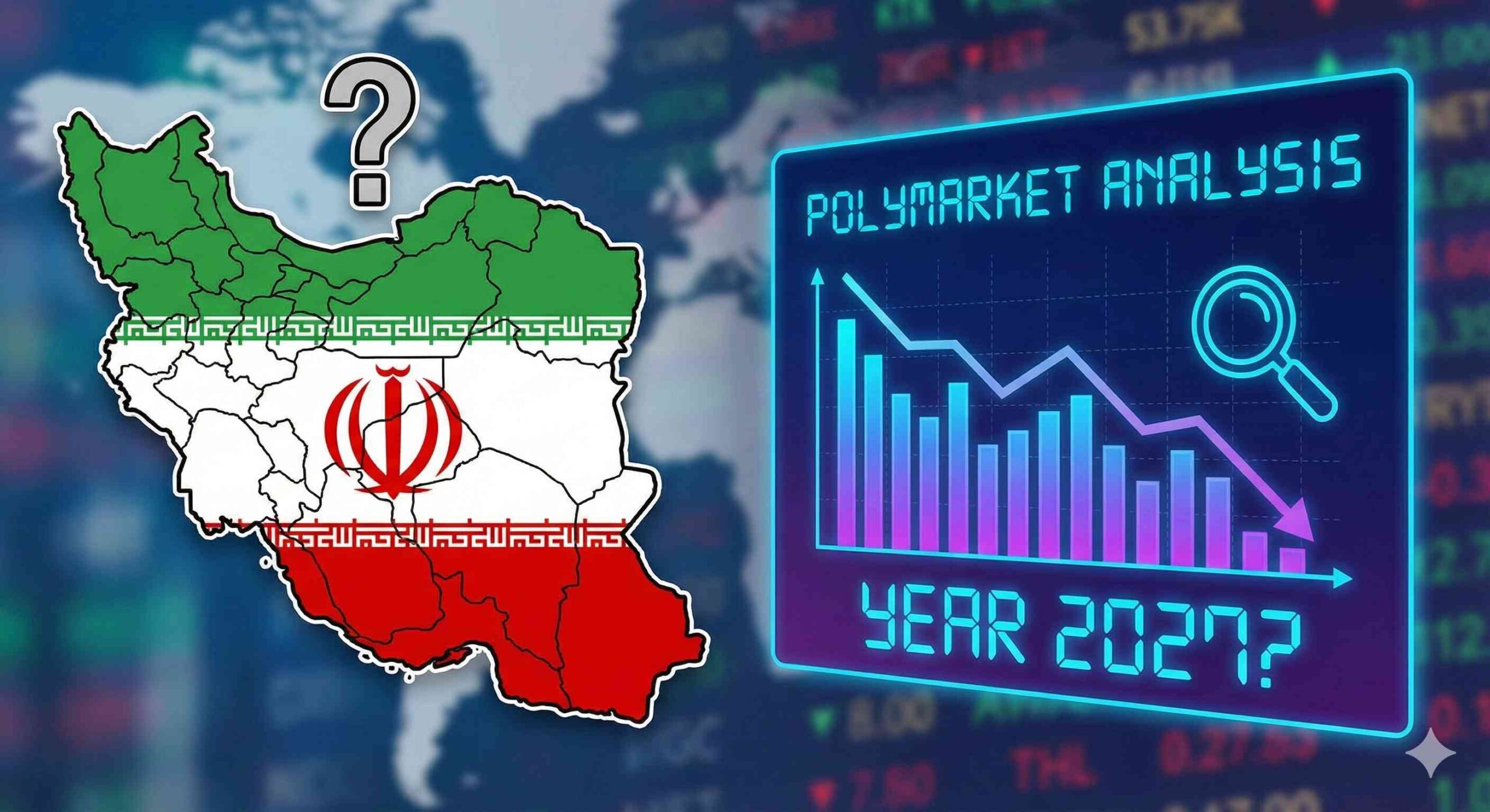 Will the Iranian regime fall before 2027? Polymarket Odds Analysis
