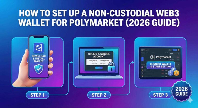 How to Set Up a Non-Custodial Web3 Wallet for Polymarket (2026 Guide)